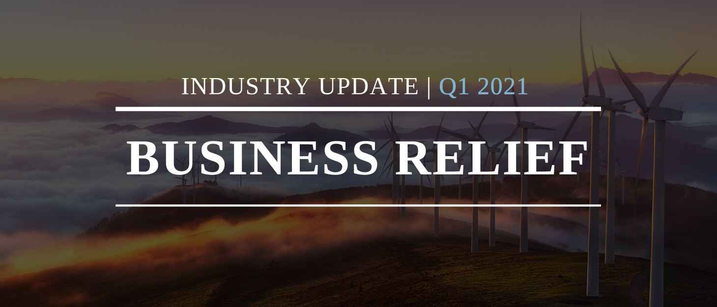 Business Relief Industry Update - Q1 2021 - Intelligent Partnership